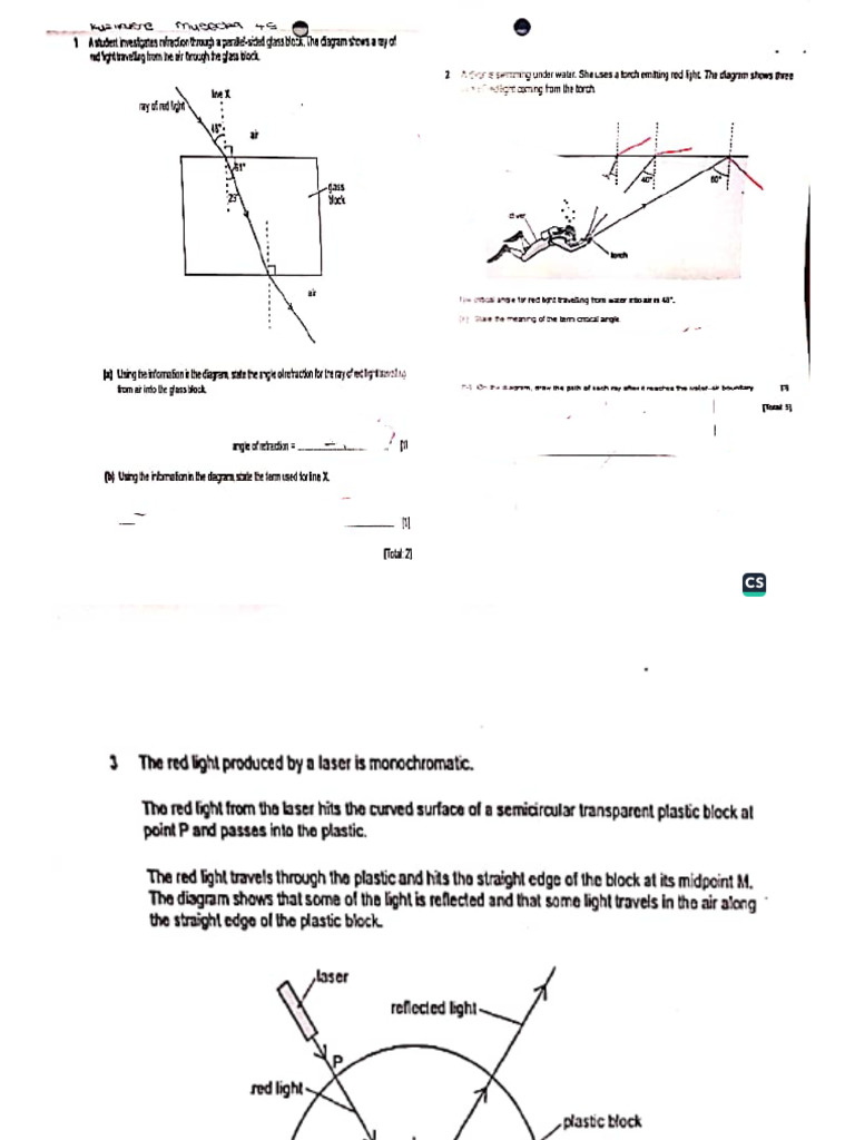 Physics Test | PDF