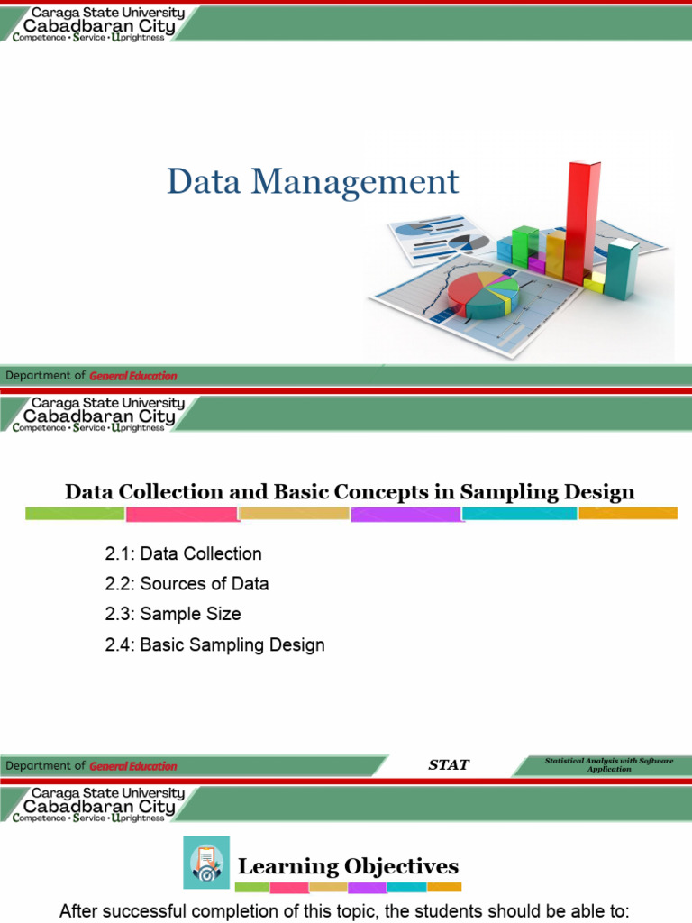 Data Collection and Basic Concepts in Sampling Design | PDF | Sampling (Statistics) | Statistics