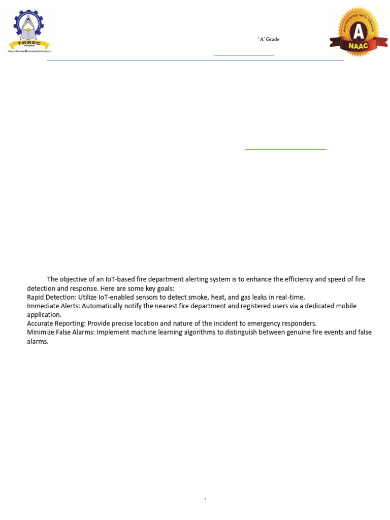 Iot Based Fire Department Alerting System-3 | PDF | Internet Of Things ...