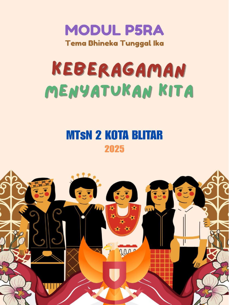Modul P5ra - Bhineka Tunggal Ika Keberagaman Menyatukan Kita | PDF