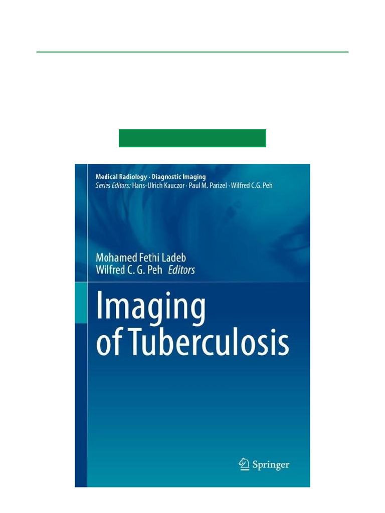 Imaging of Tuberculosis Official Download | PDF | Tuberculosis | Medical Imaging