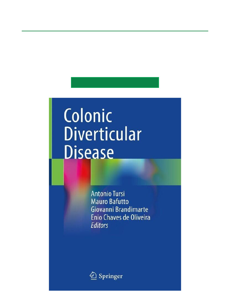 Colonic Diverticular Disease Authorized Download | PDF | Colorectal ...