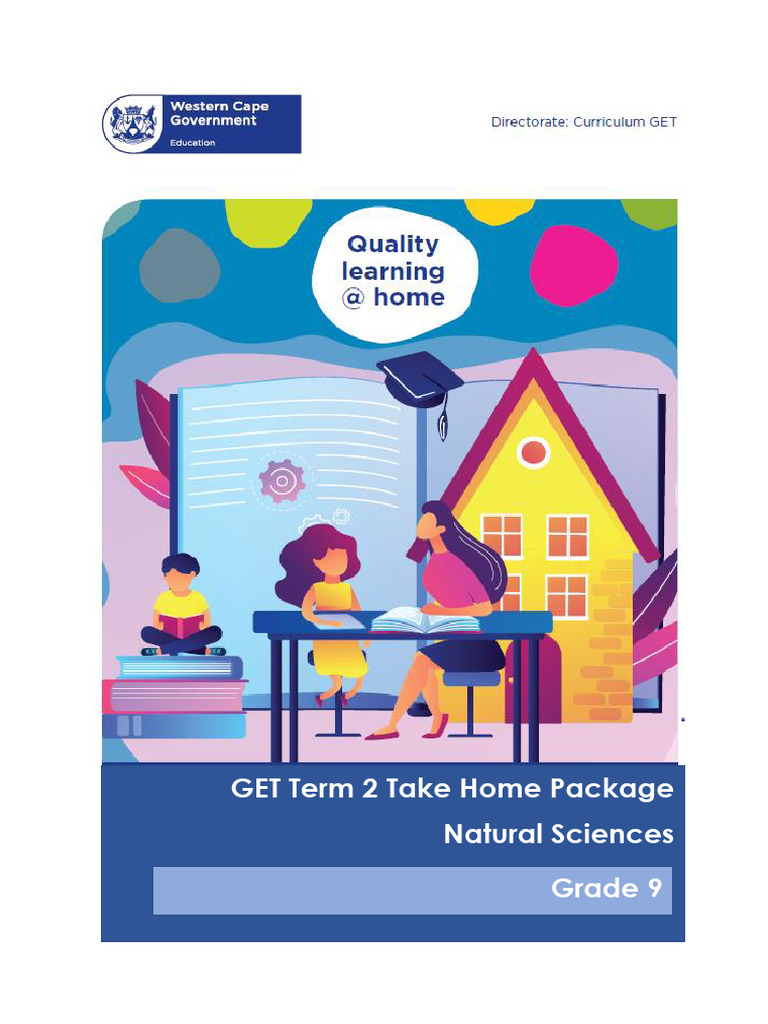 Take Home Pack GET SP Grade 9 Natural Sciences Term 2 | PDF | Chemical ...