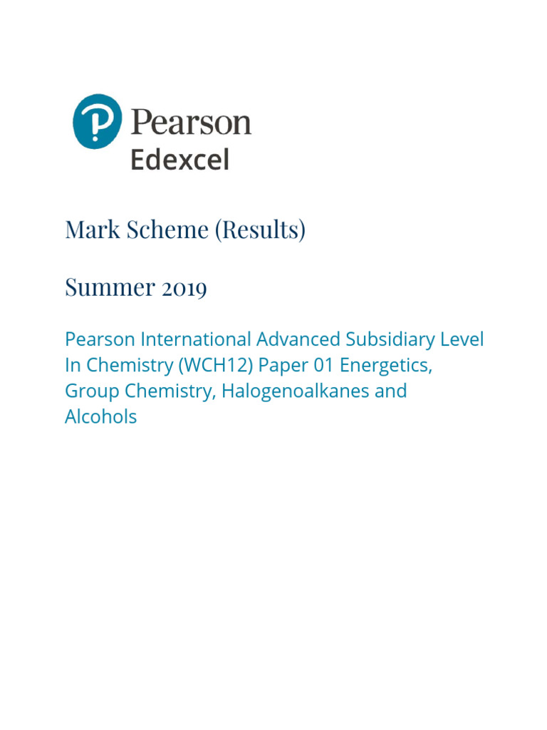 A Level Chemistry Unit 2 Past Papers RMS | PDF | Intermolecular Force ...