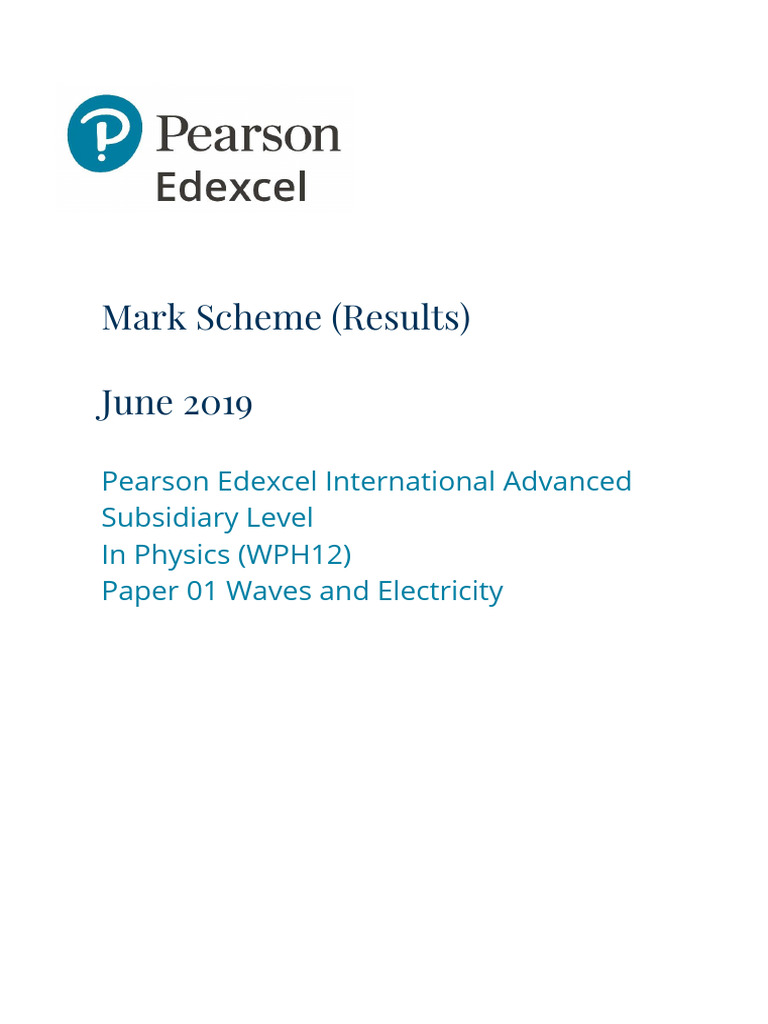 Physics Unit 2 External Past Papers RMS | PDF | Waves | Significant Figures