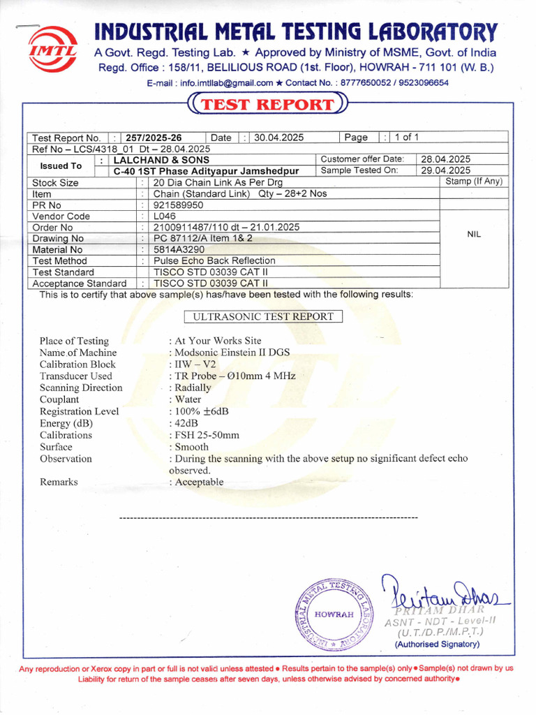IT 1 2 UT REPORT | PDF