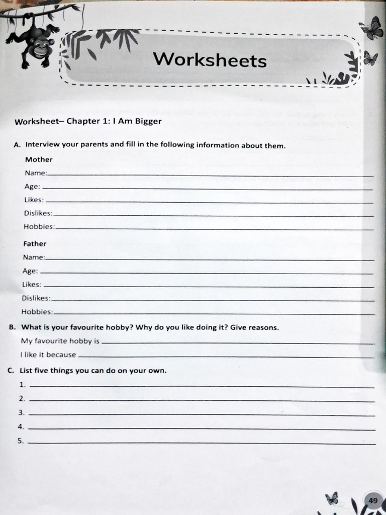 I Am Bigger, My Food Worksheet | PDF