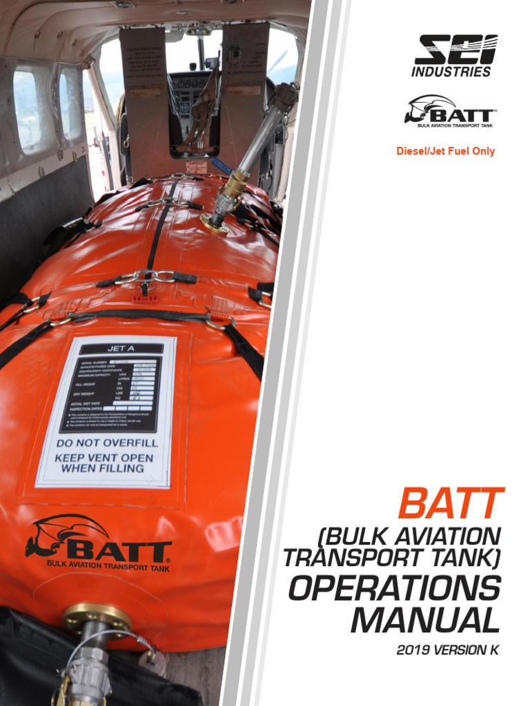 2019 BATT Diesel Jet Operations Manual VK | PDF | Pipe (Fluid ...