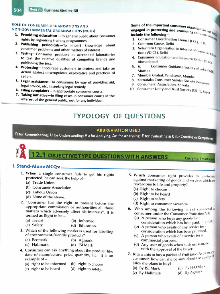 Consumer Protection-12th Class: Subhash Dey | PDF | Consumer Protection | Economies