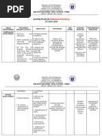 Brigada Eskwela Action Plan 2025 - 2026 | PDF | Learning | Teaching