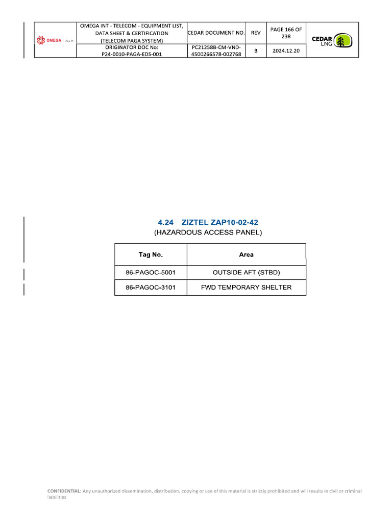 Paga Ocu Datasheet | PDF