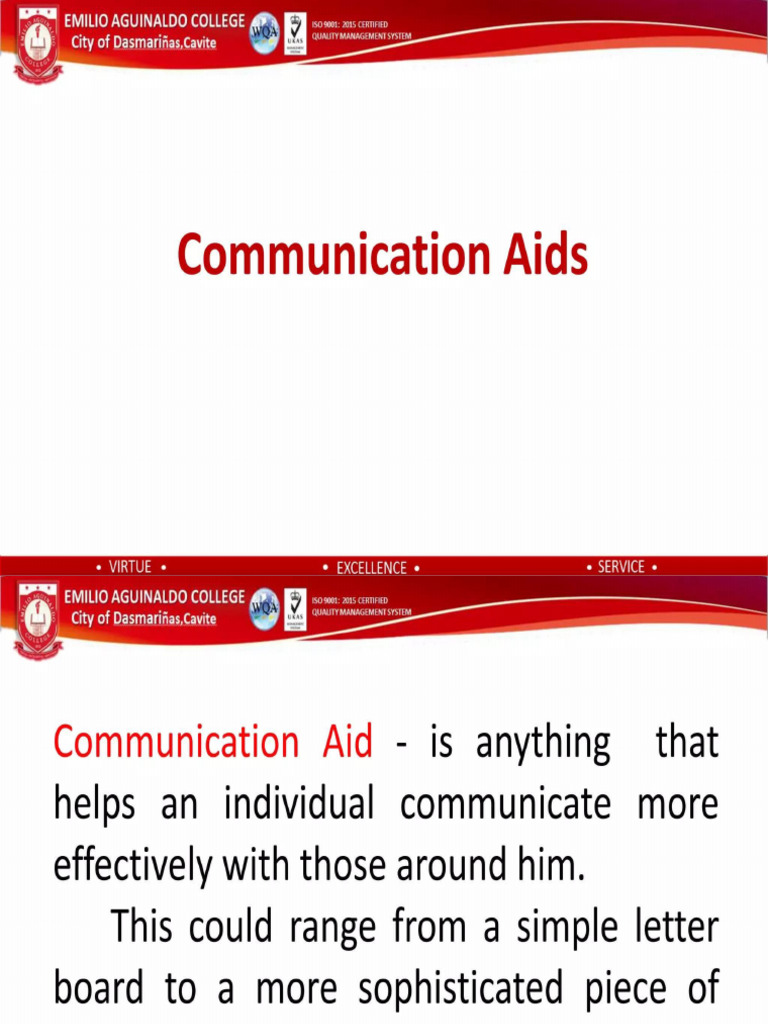 Communication Aids | PDF