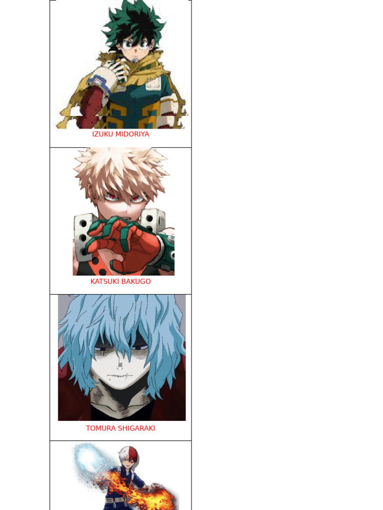 My Hero Academia | PDF