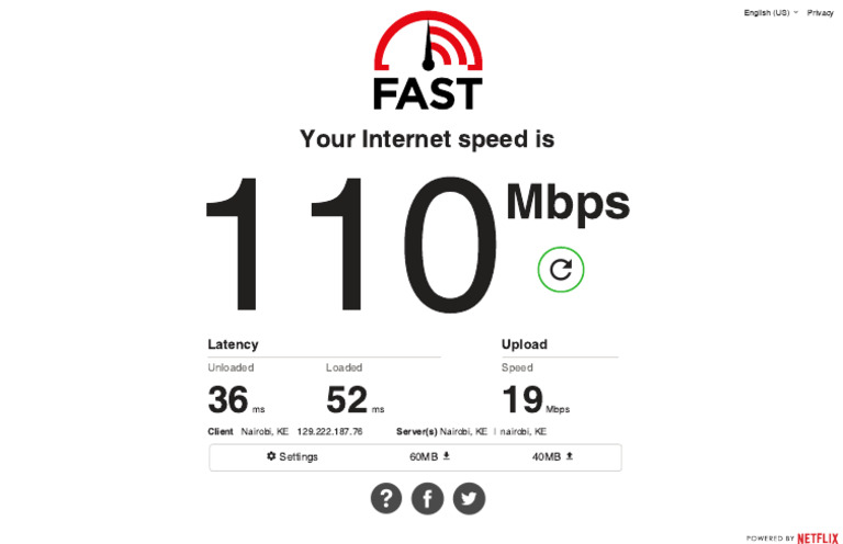 Internet Speed Test _ Fast.com | PDF