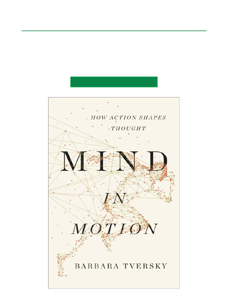 Mind in Motion How Action Shapes Thought Fast Ebook Download | PDF ...
