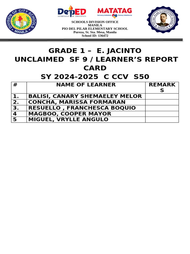 Attendance and Minutes of Meeting Template (Parent - Teacher Meeting) | PDF