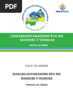 Guidelines Itorero Mu Mashuri | PDF