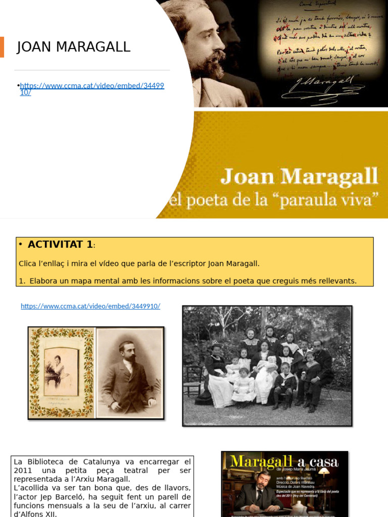 Joan Maragall - 24-25 | PDF