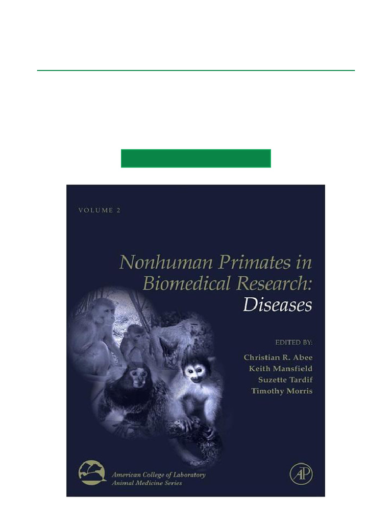 Nonhuman Primates in Biomedical Research Diseases, 2nd Edition Open ...