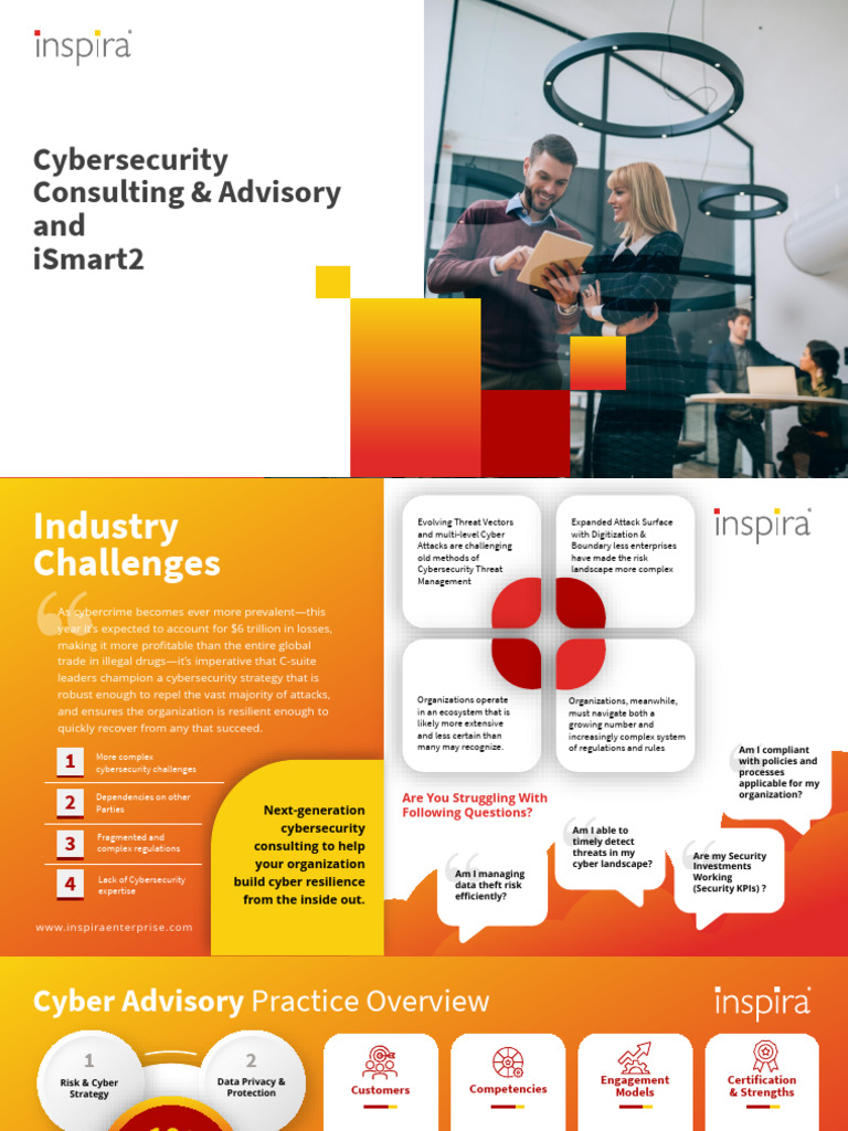 Cybersecurity Advisory ISmart2 Servicecatalogue | PDF | Computer ...