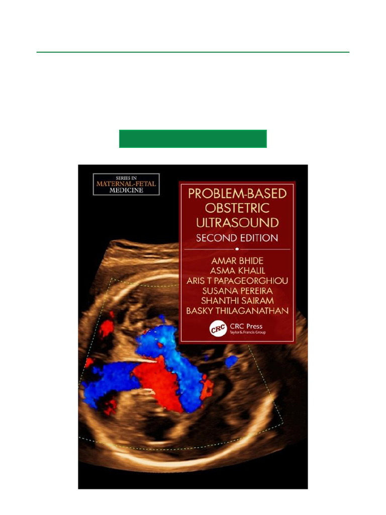 Problem Based Obstetric Ultrasound, 2nd Edition PDF DOCX Download | PDF ...