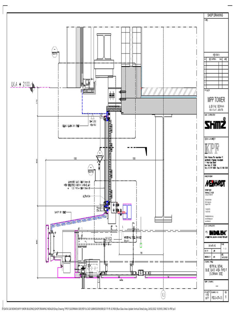 MPP Tower: Shop Drawing | PDF