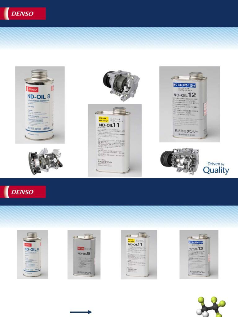 DENSO ND-Oil 8 Overview | PDF | Materials | Chemical Substances
