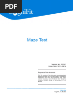 Maze Test for Driving Assessment | PDF | Executive Functions ...