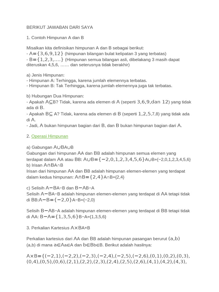 Soal Matematika | PDF