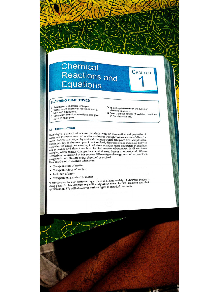 Chemistry Chapter 1 | PDF