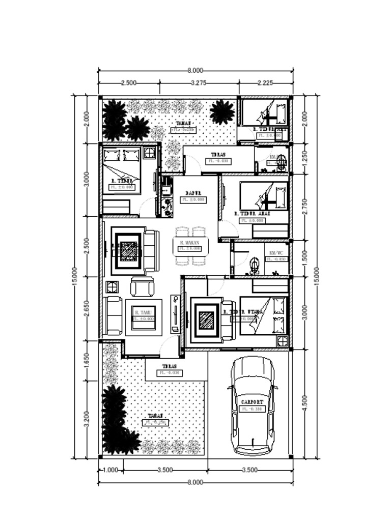 Denah Type 90-120 | PDF