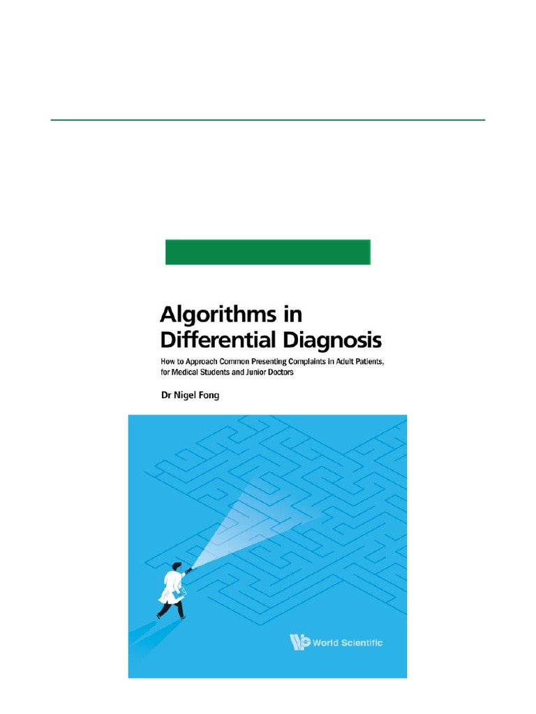 Algorithms in Differential Diagnosis How To Approach Common Presenting ...