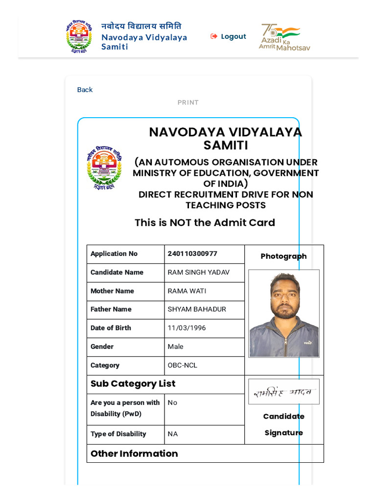Print - NVS Recruitment | PDF