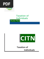 CITN New Syllabus Structure 2025 | PDF | Taxes | Accounting