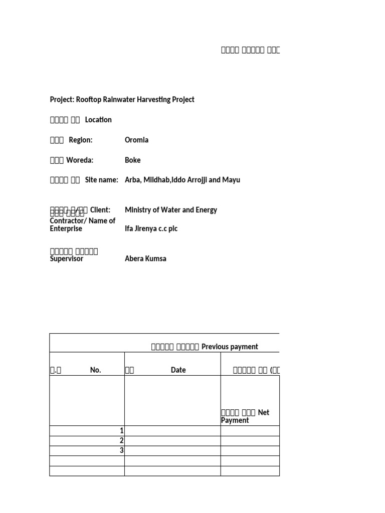 Payment, Take Off Sheet & BOQ For Health Center | PDF | Polyvinyl ...