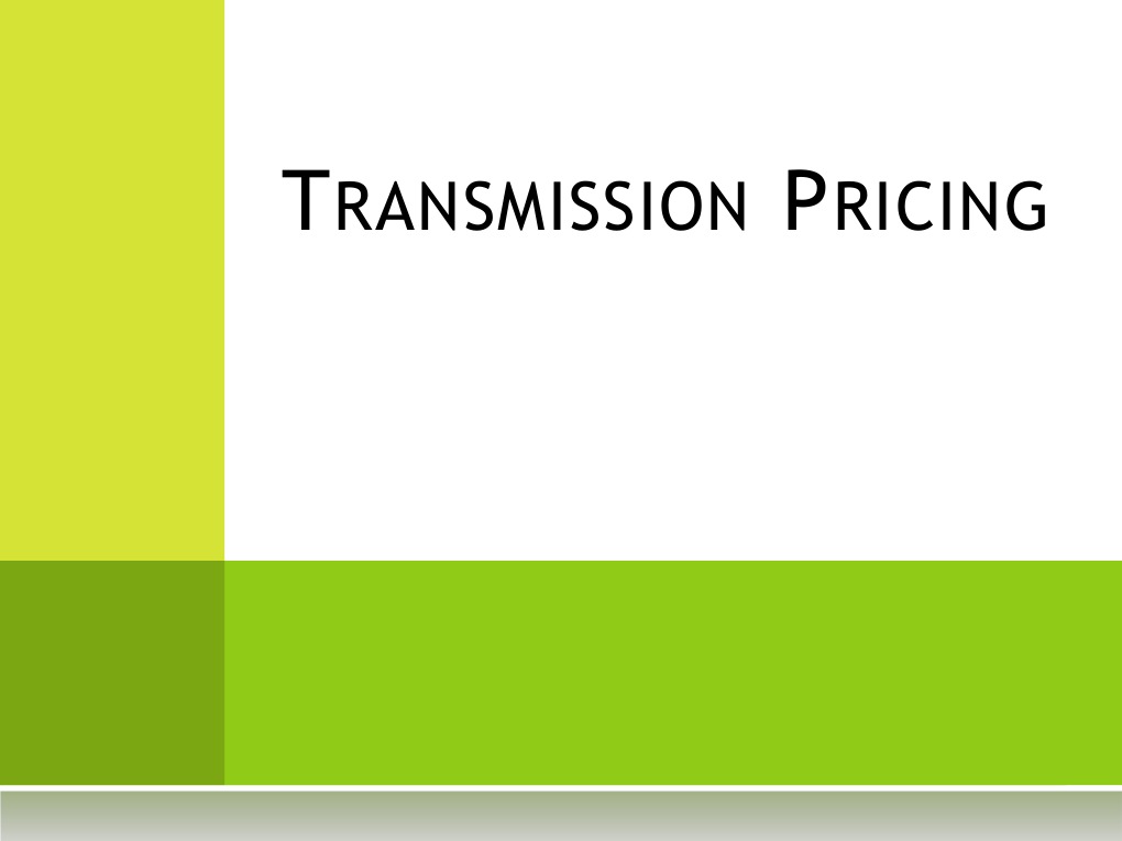 Transmission Pricing India | PDF | High Voltage Direct Current ...