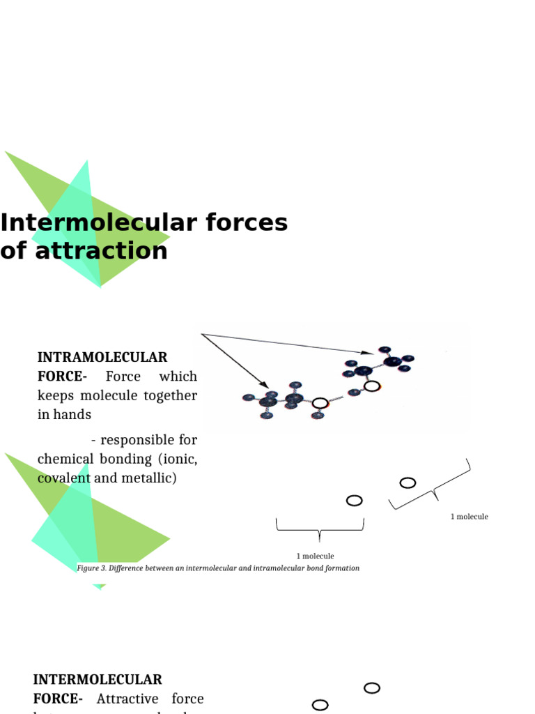 Intermolecular Forces Explained | PDF | Intermolecular Force | Chemical ...
