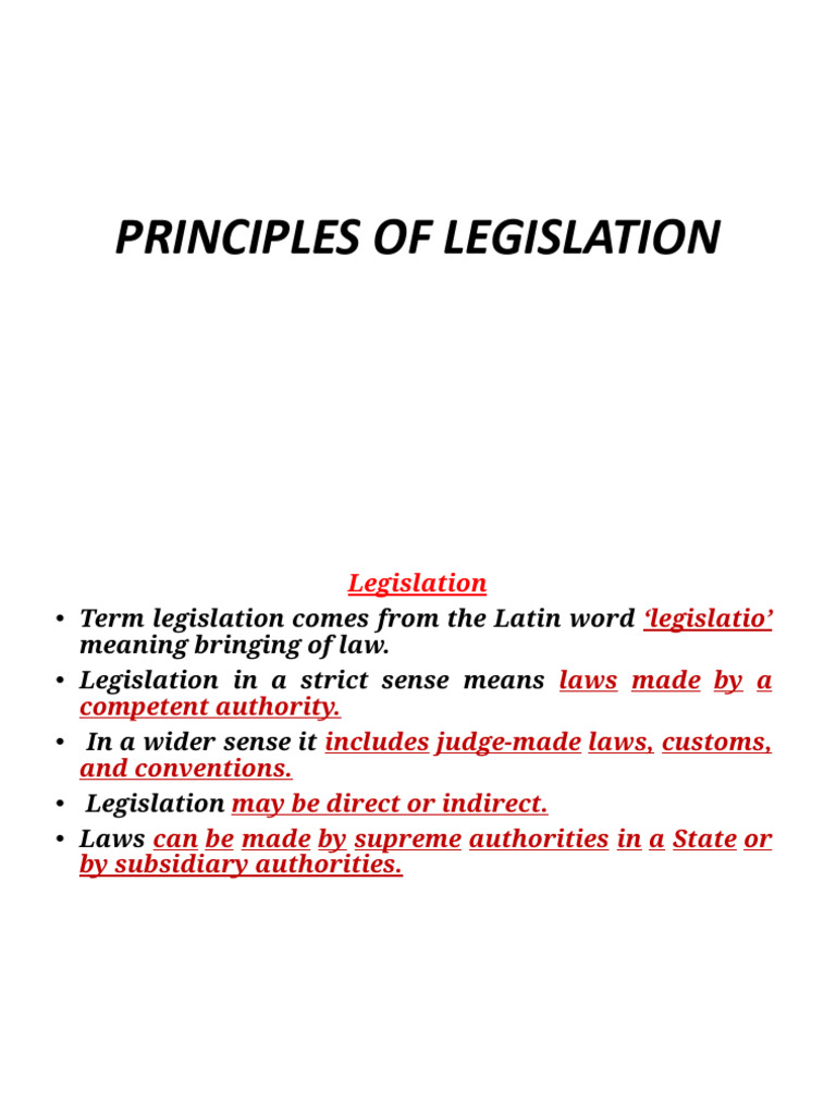 Principles of Legislation | PDF | Utilitarianism | Pleasure