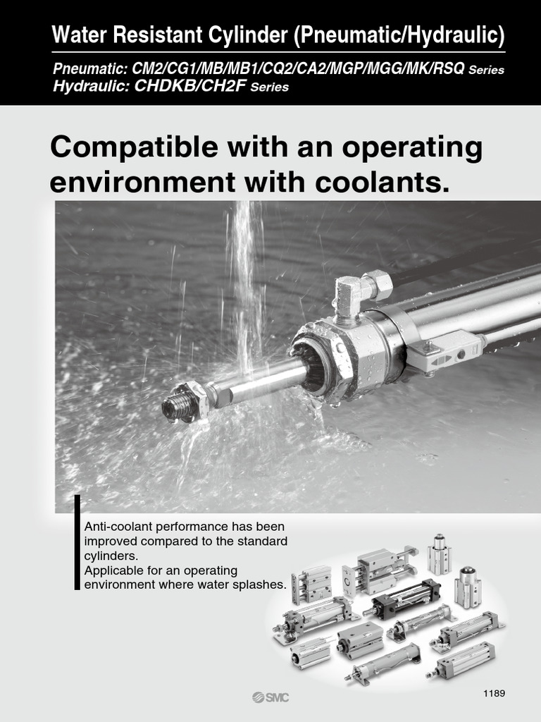 Water Resistant Cylinder | PDF | Piston | Mechanical Engineering
