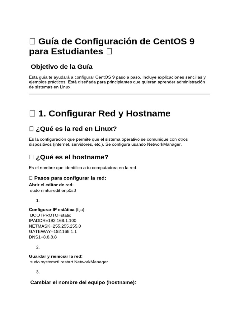 Guia de Estudios - Taller Linux Desde 0 A Avanzado | PDF | Sudo | Software utilitario