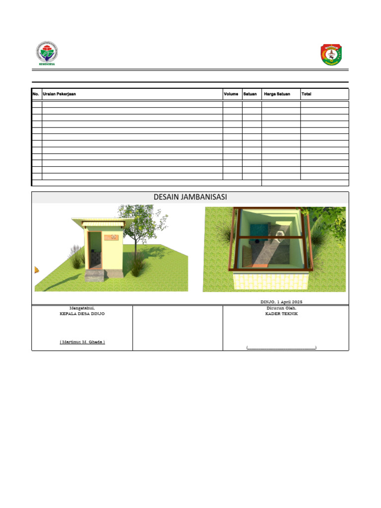 Contoh Jamban | PDF