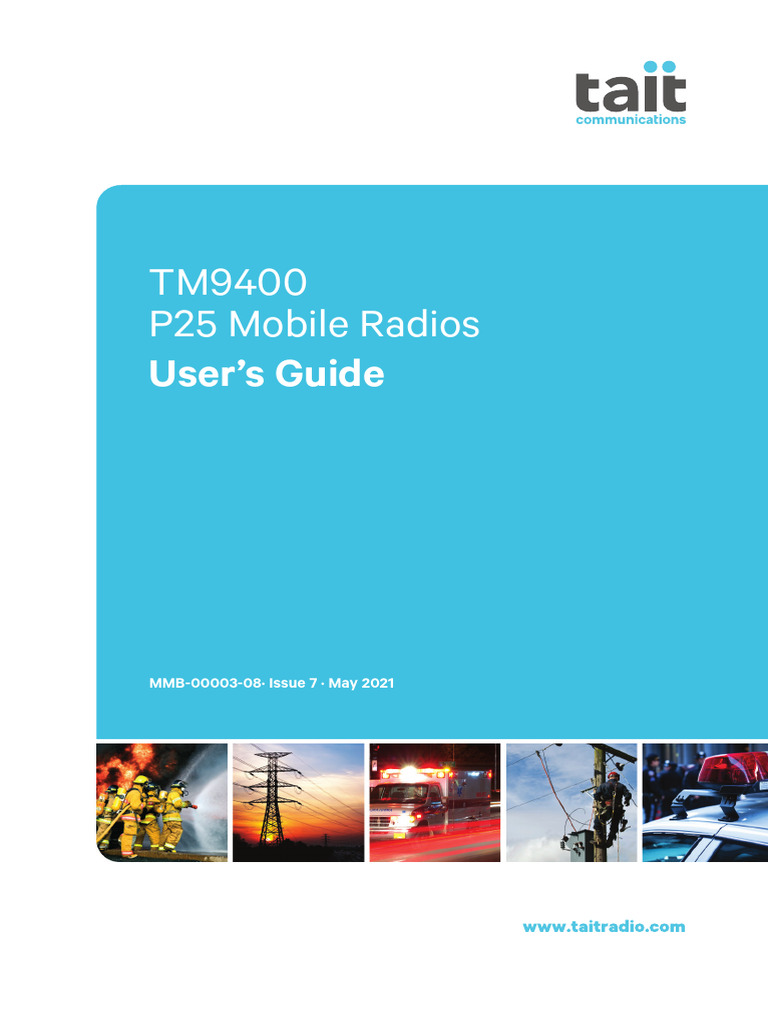 MMB-00003-08 Mobile User Guide | PDF | Radio | Radio Spectrum