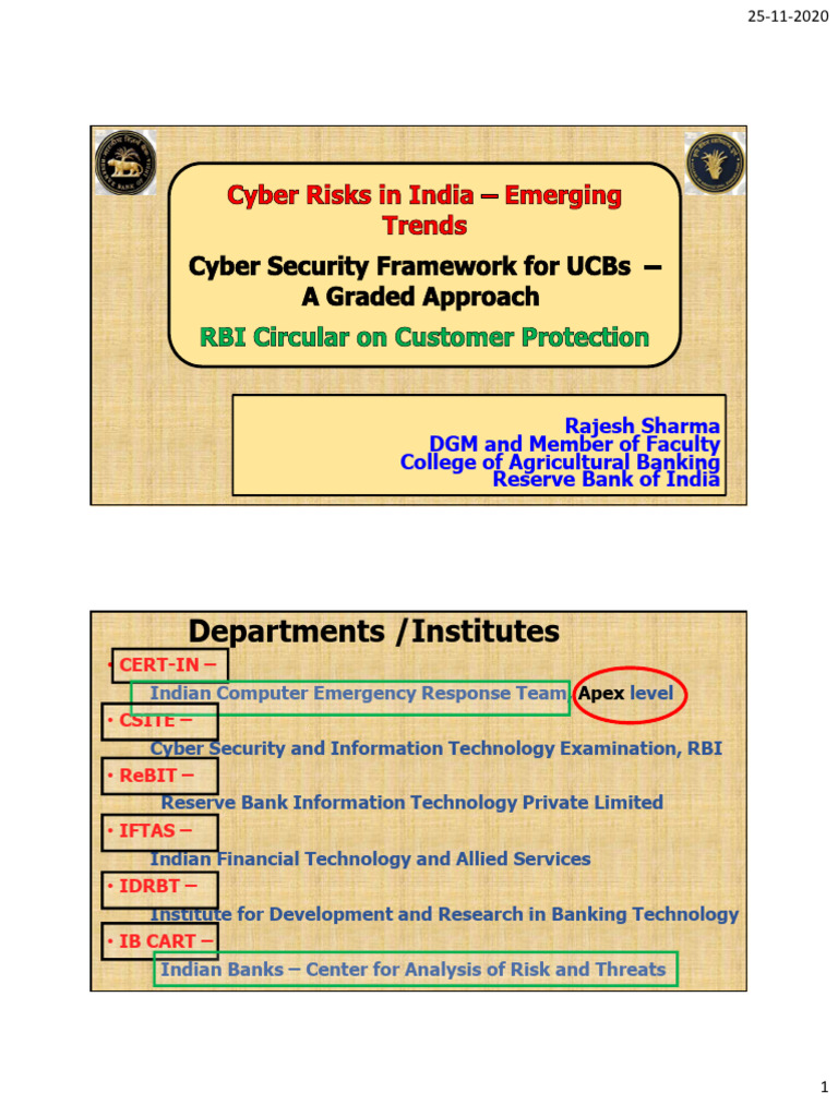 Session 1,2,3 - Cyber Risks in India | PDF | Phishing | Computer Security