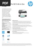 HP Color LaserJet Managed MFP E786dn (5QJ90A) Spec Sheet | PDF