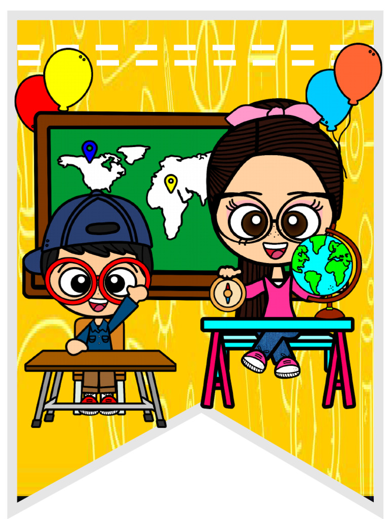 Banderín Día de La Educacion Primaria | PDF