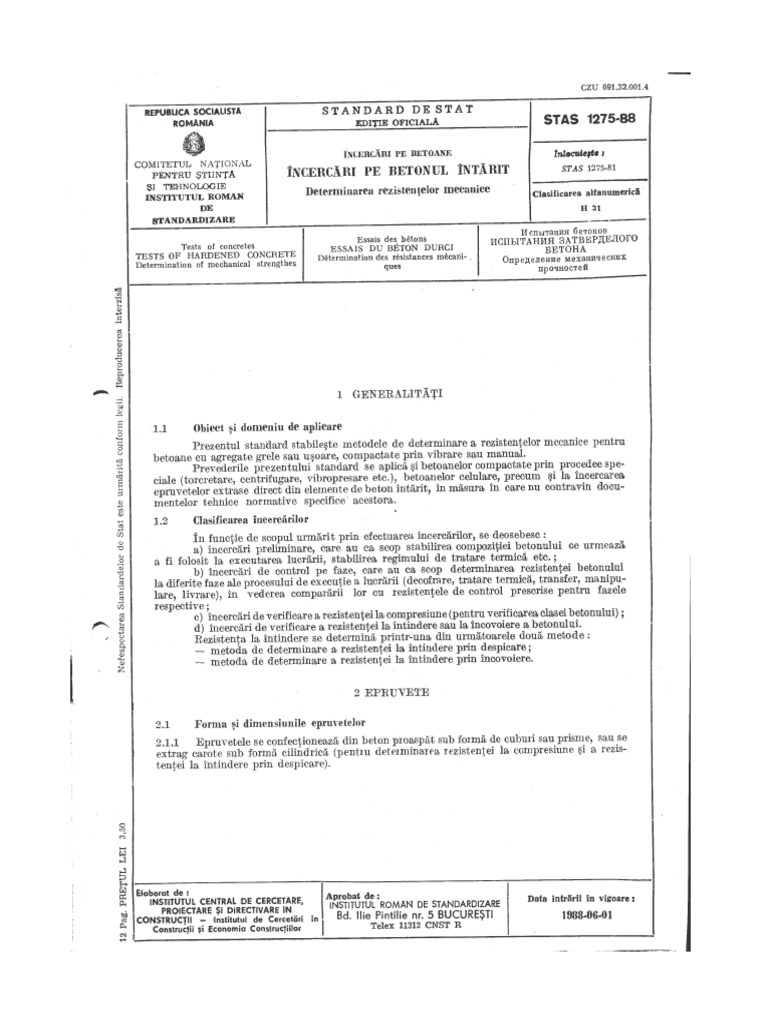 Standard de Stat | PDF
