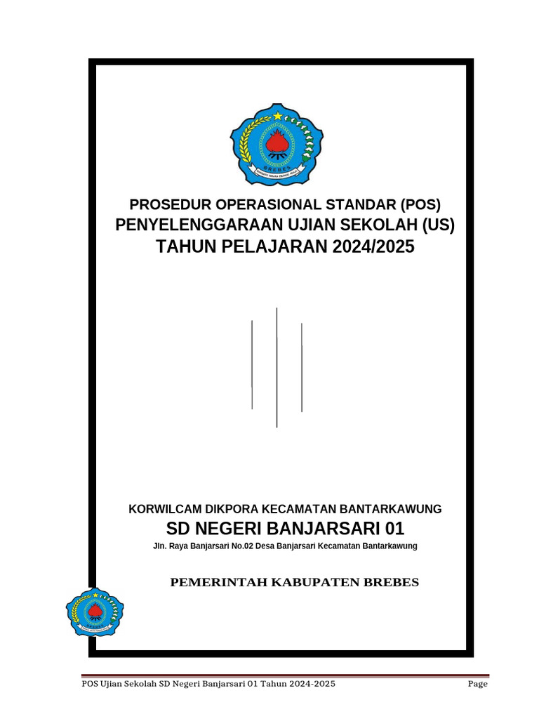 POS US SDN Banjarsari 01 Tahun 2025 | PDF
