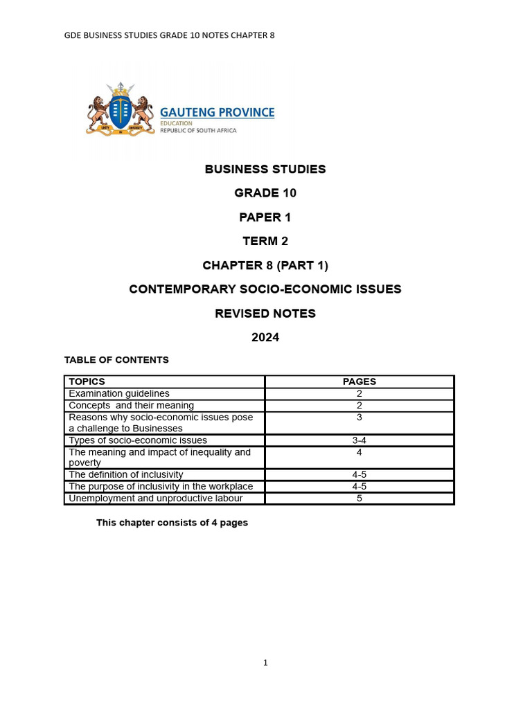 Contemporary Socio-Economic Issues Part 1 | PDF | Cost Of Living | Poverty