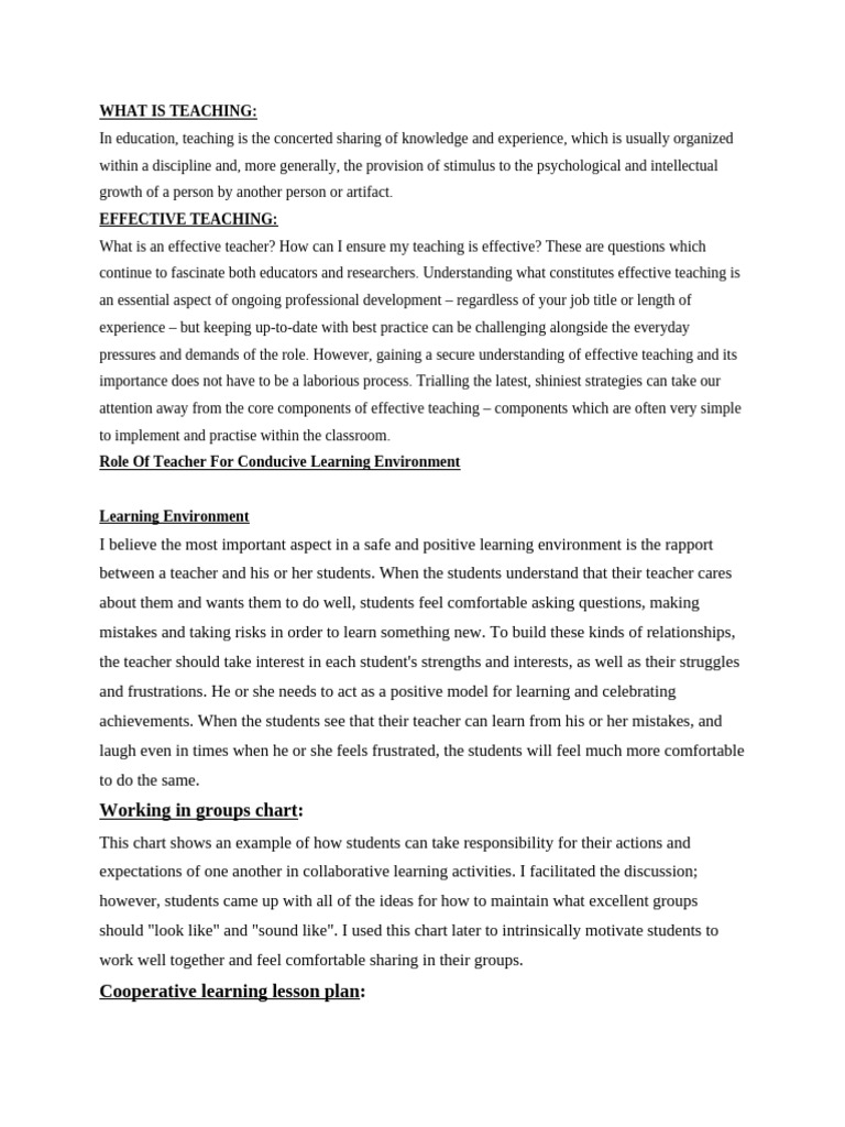 General Methods of Teaching EDU 312 ENGLISH NOTES | PDF | Teaching ...