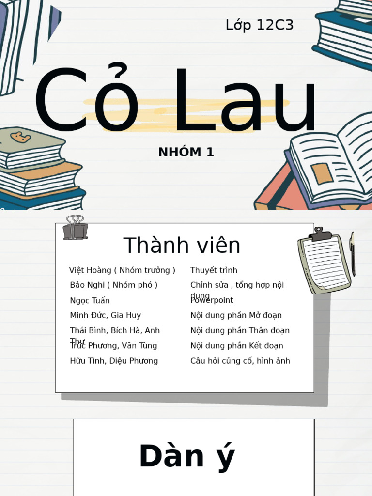 Cỏ Lau Nhóm1 - 12c3 | PDF